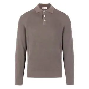 Brunello Cucinelli Polo Shirts - Brown