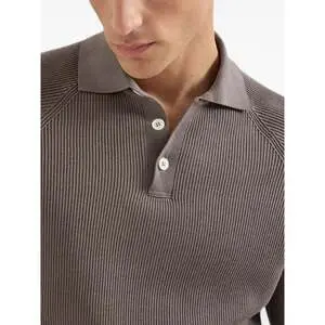 Brunello Cucinelli Polo Shirts - Brown