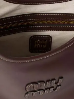 Miu Miu Leather Top Handle Bag - Multicolor