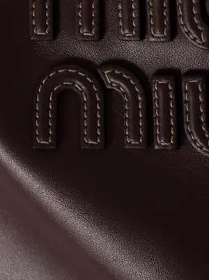 Miu Miu Leather Top Handle Bag - Multicolor