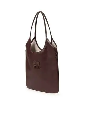 Miu Miu Leather Top Handle Bag - Multicolor