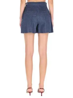 Sportmax Braiesi Wool Shorts