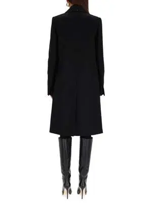 Sportmax Wool Coat - Black
