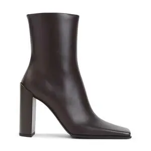 Alaïa 90 Ankle Boots - Brown