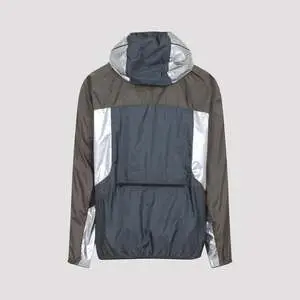Moncler Sormiou Zip-up Hooded Jacket - Silver