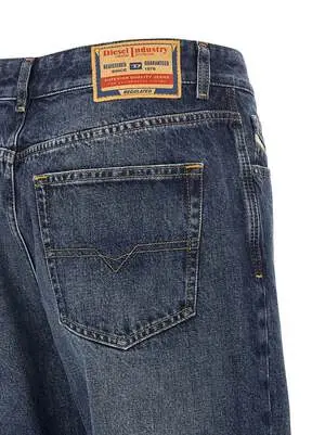 DIESEL® D-sent Wide Leg Jeans - Blue