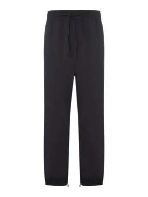 Fear Of God Tech Track Pants In Ripstop Nylon - Black
