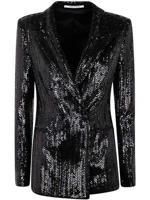 Tagliatore Sequined Double-breasted Blazer