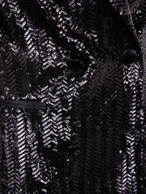 Tagliatore Sequined Double-breasted Blazer