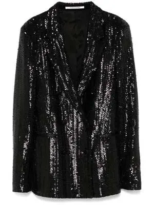Tagliatore Sequined Double-breasted Blazer
