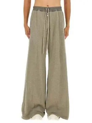 Rick Owens Geth Belas Wide Leg Pants - Gray