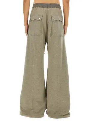 Rick Owens Geth Belas Wide Leg Pants - Gray