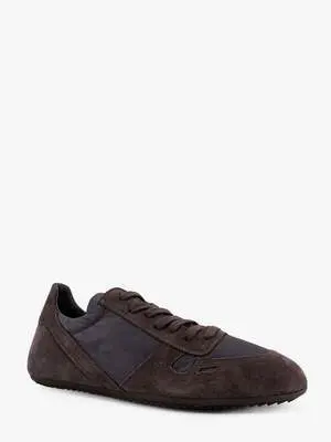 Rick Owens Minimal Nylon And Suede Sneakers - Multicolor