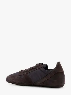 Rick Owens Minimal Nylon And Suede Sneakers - Multicolor