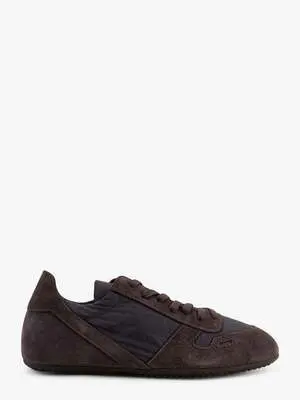 Rick Owens RICK OWENS Minimal Nylon And Suede Sneakers Multicolor