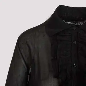 TOM FORD Viscose Ruffle Shirt