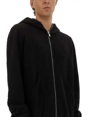 Rick Owens Jumbo Gimp Hoodie - Black