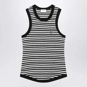 Saint Laurent Striped Camis Tanks For Women