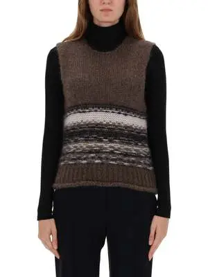 Our Legacy OUR LEGACY Mohair Wool Vest Multicolor