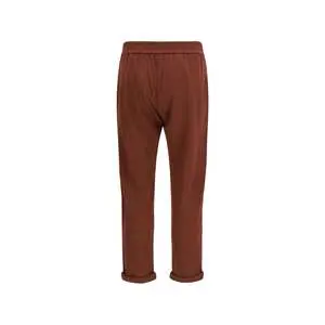 Brunello Cucinelli Cotton Silk Blend Track Pants
