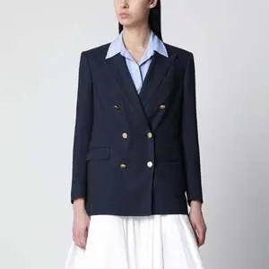 Tagliatore Navy Double-breasted Jacket
