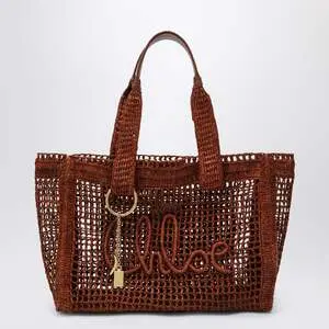 Chloé East-west Summer Raffia Tote Bag - Brown