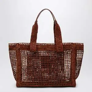 Chloé East-west Summer Raffia Tote Bag - Brown
