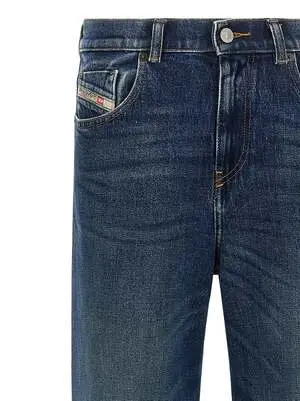 DIESEL® 1978 D-akemi Stonewashed Wide Flare Jeans - Blue