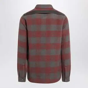 Rick Owens Plaid Wool Shirt-jacket - Multicolor