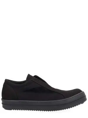 Rick Owens Laceless Vintage Sneakers - Black