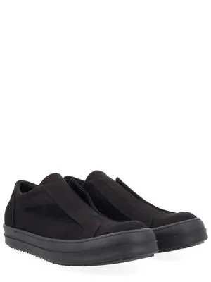 Rick Owens Laceless Vintage Sneakers - Black