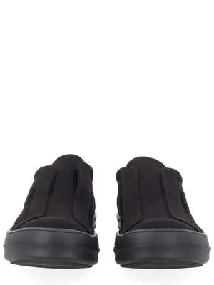 Rick Owens Laceless Vintage Sneakers - Black