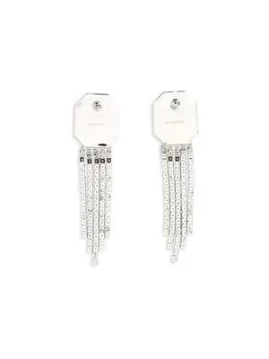 SELF-PORTRAIT Crystal Drop Earrings
