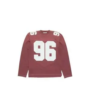 Acne Studios Faded Cotton Number Print Sweatshirt