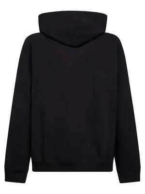 Gucci Black Cotton Jersey Printed Hoodie
