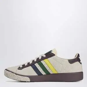 ADIDAS ORIGINALS X BRAIN DEAD Forest Hills Cream Suede Lace-up Sneakers