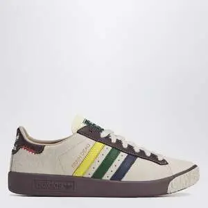 ADIDAS ORIGINALS X BRAIN DEAD Forest Hills Cream Suede Lace-up Sneakers - White