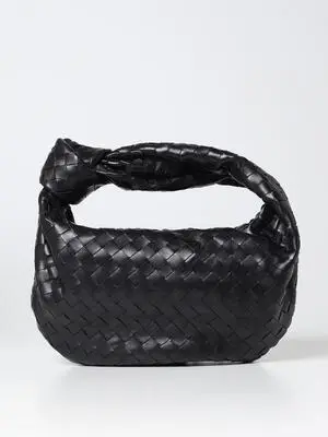 Bottega Veneta Woven Leather Handbag - Black