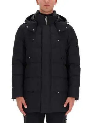 Moose Knuckles Shearling Down Parka - Black