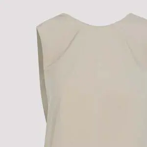 Carven Sleeveless Draped Back Top