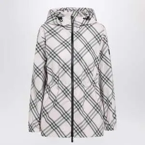 Burberry Lightweight Jacket With Check Pattern - Pink