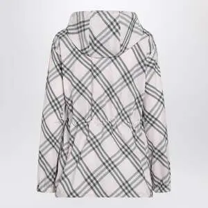 Burberry Lightweight Jacket With Check Pattern - Pink