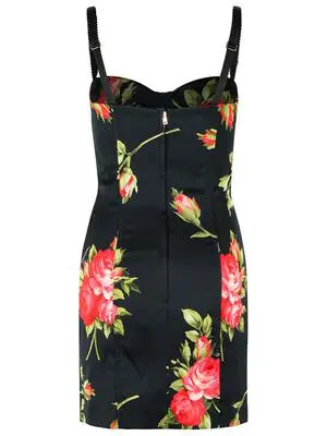 Dolce & Gabbana Bouquet Rose Dress