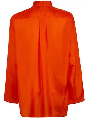 Alberta Ferretti Oversized Silk Shirt