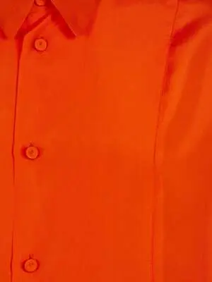 Alberta Ferretti Oversized Silk Shirt