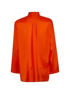 Alberta Ferretti Oversized Silk Shirt