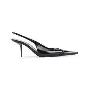 Saint Laurent Logo Pumps