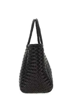 Dragon Diffusion Grace Basket Small Bag - Black