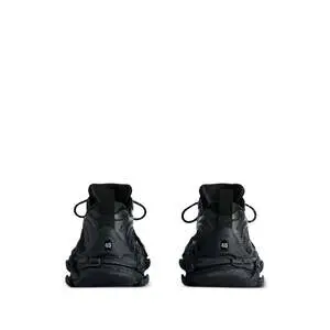 Balenciaga Low-top Trainers With Logo Detail And Pull-tab - Black