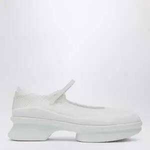 Prada Mesh Ballerina - White
